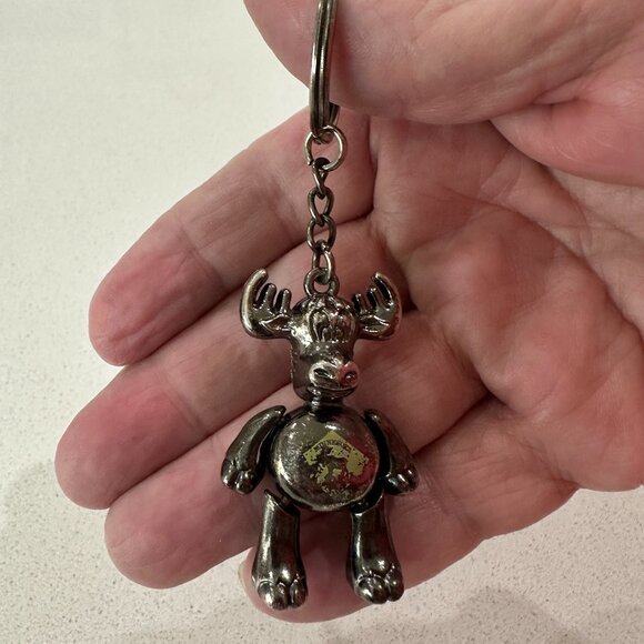 Accessories | Vintage Minnesota Articulated Moose Key Chain | Poshmark